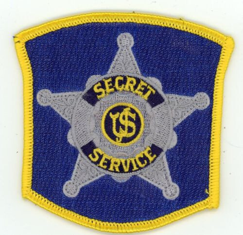 UNITED STATES US SECRET SERVICE NICE 3 1/4" TALL SHOULDER PATCH POLICE ...
