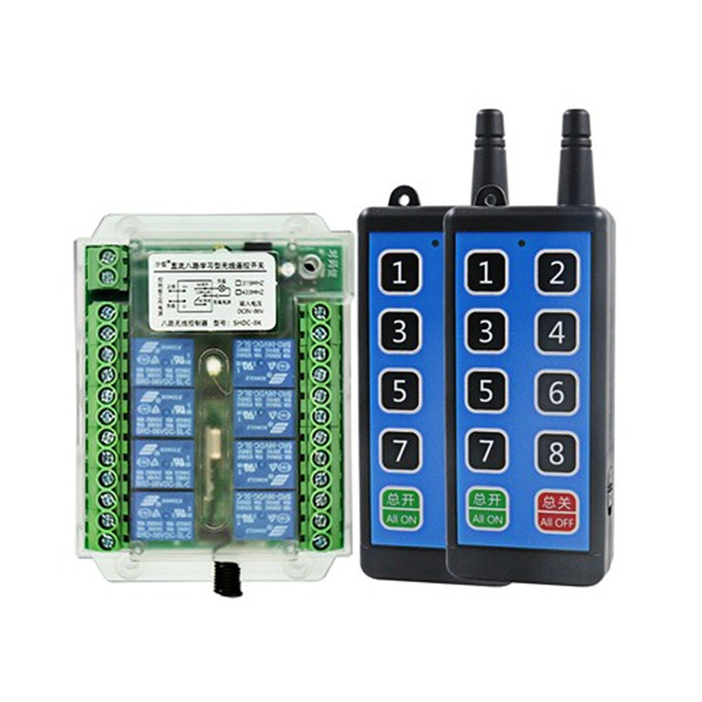 Rf Remote Relay Control 433MHz Wireless Remote Control, DC 12V Single