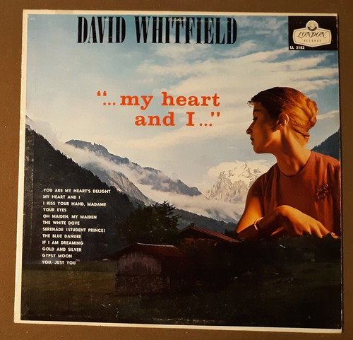 David Whitfield My Heart And I by London Records 33rpm VINYL LP Record ...