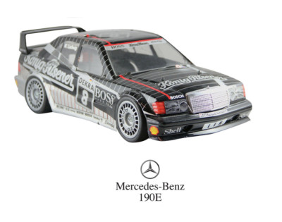 1:10 RC Clear Lexan Body KIT - Mercedes 190E with extras + Konig ...