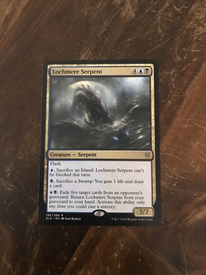MTG Lochmere Serpent Throne of Eldraine 195/269 Regular Rare | eBay