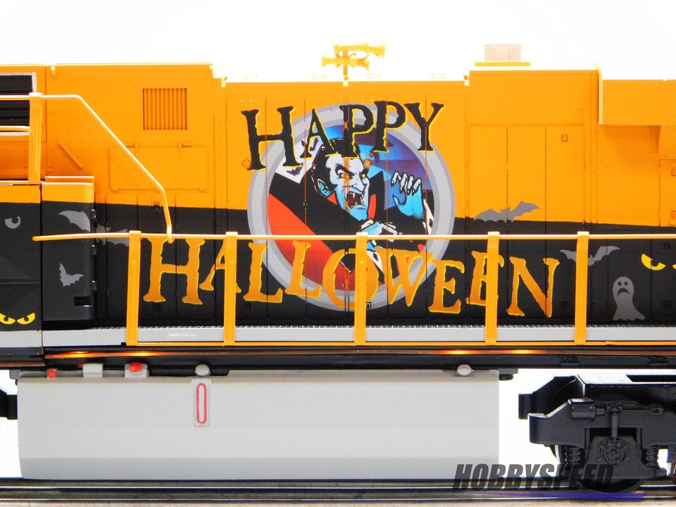 MTH RAILKING HALLOWEEN ES44AC IMPERIAL DIESEL ENGINE 1031 O GAUGE 30 ...