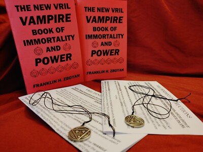 Vril vampire (bloodless vampirism) "starter" or "booster" pack 2 books ...