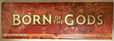 Magic the Gathering BORN OF THE GODS Factory Sealed booster box MtG | eBay