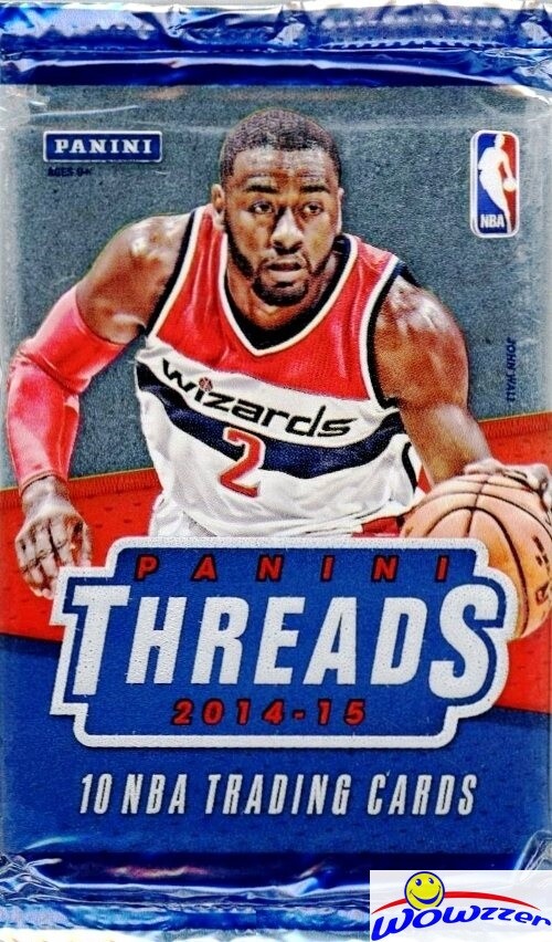 2014/15 Panini Threads Basketball HOBBY PREMIUM Factory Sealed Pack! | eBay