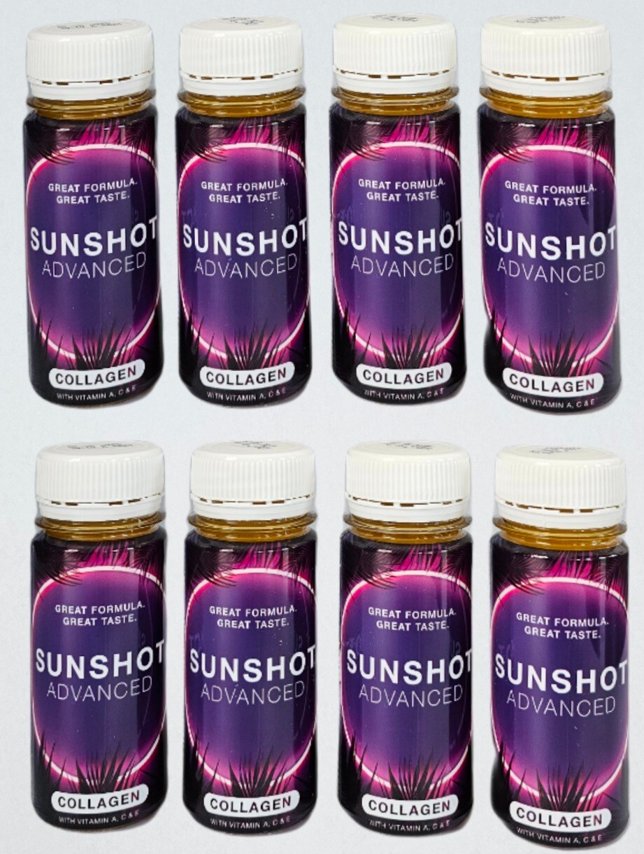 8x SUNSHOT Tan & Beauty Drink - neues Design - je 60 ml | eBay.de