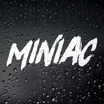 Miniac Funny Car Sticker, Mini Sticker Cooper S | eBay UK