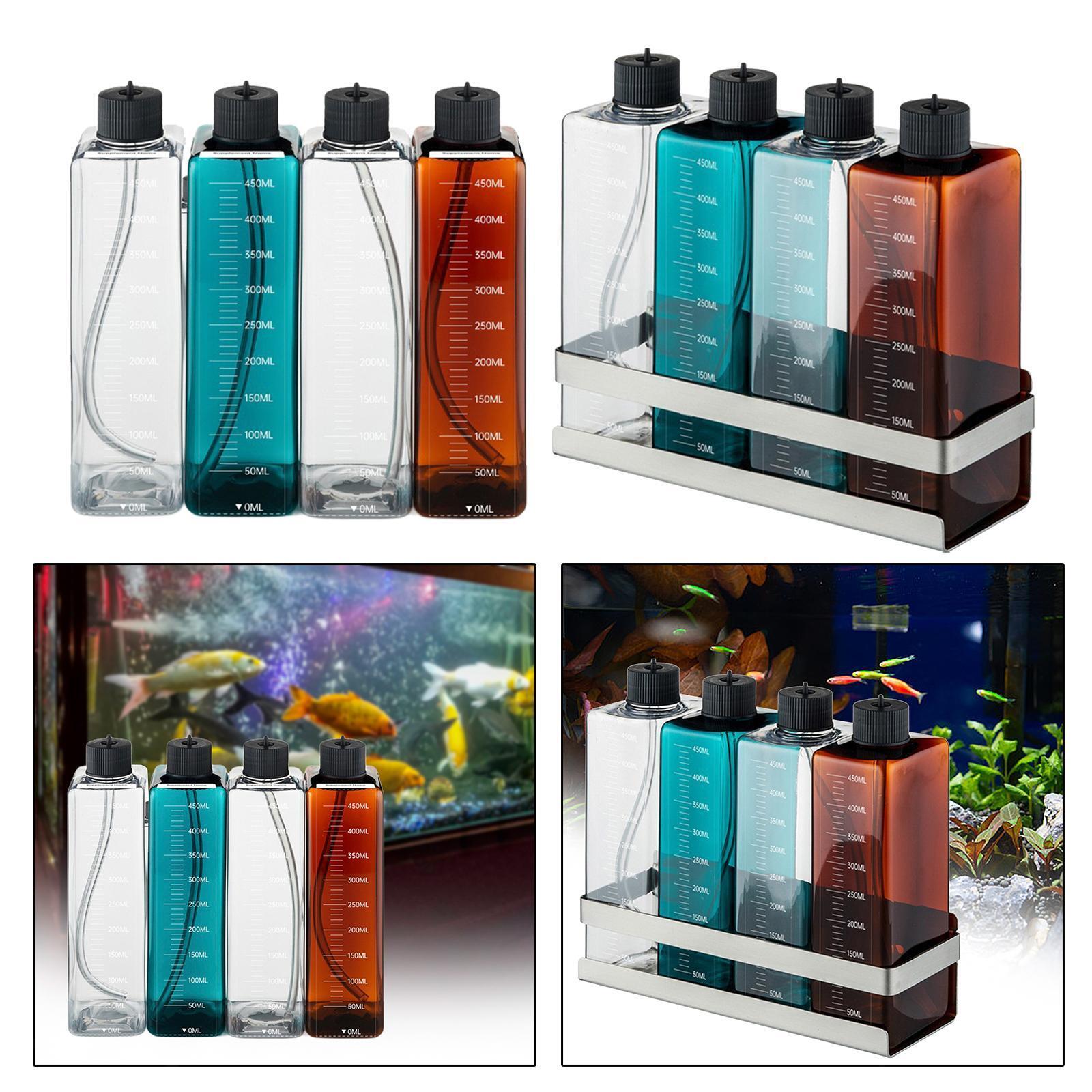 4x Seawater Tank Titration Bottle Portable for Seawater Tank ...