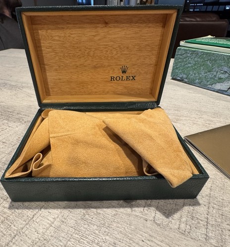 100% Genuine Vintage Rolex Datejust Box FULL Booklets And Tags Set MINT ...