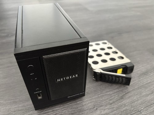 Work / PARTS- Netgear RND2150 ReadyNAS Duo 2-Bay Network Storage No AC ...