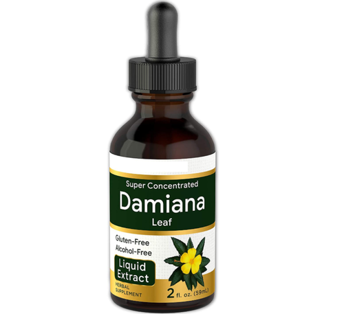 Damiana Leaf Liquid Extract 2oz Herbal Drops Alcohol Free | eBay