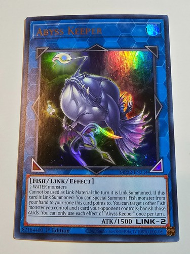 Abyss Keeper MP22-EN234 1st Edition Ultra Rare Yugioh | eBay