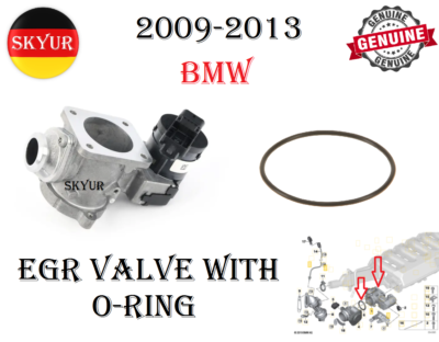 Diesel Engine Intake EGR Valve Assembly For 2009-2013 BMW 335, X5 ...