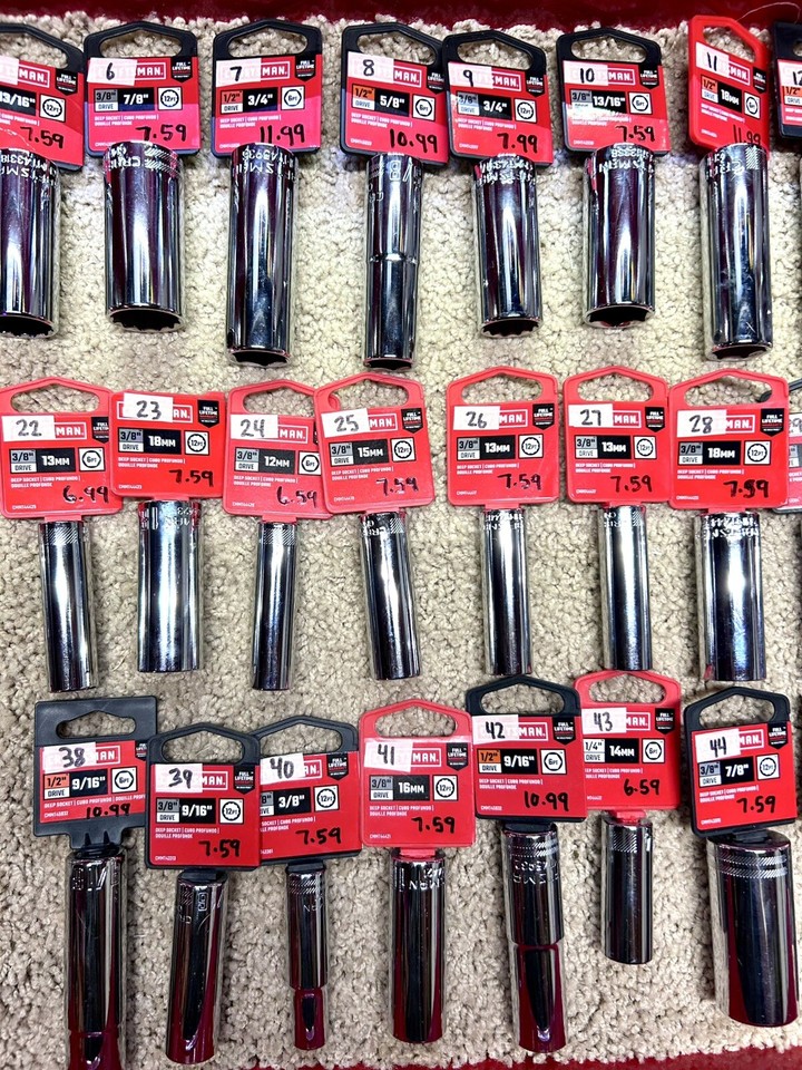 Craftsman Deep Sockets | eBay