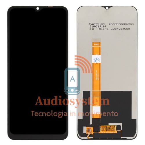 DISPLAY+ TOUCH SCREEN ORIGINALE OPPO REALME NARZO 20 RMX2193 SCHERMO ...