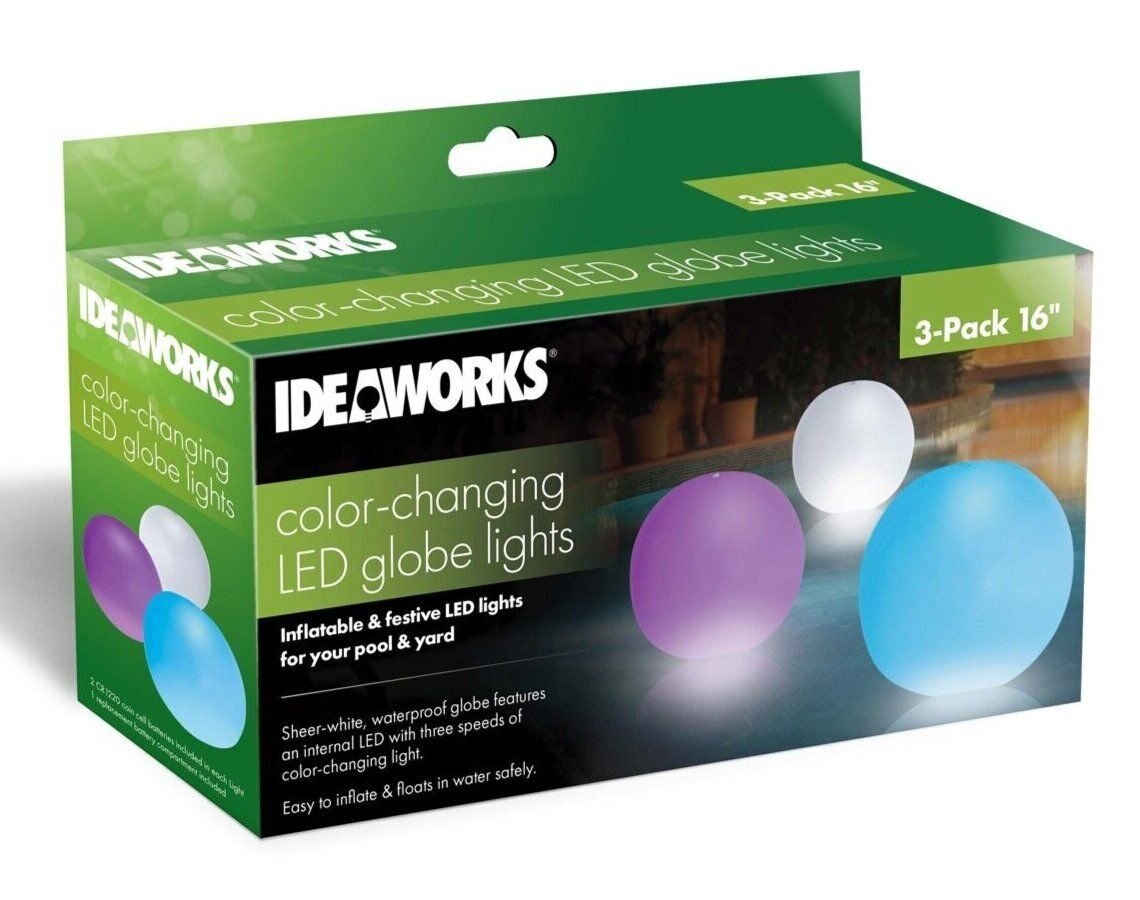 Led Color Changing Globe Mushroom Color Changing LED Rechargeable