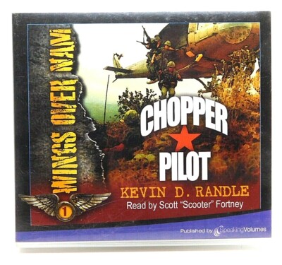 Book Audio CD Kevin D Randle Chopper Pilot Scott Fortney Wings Over Nam ...