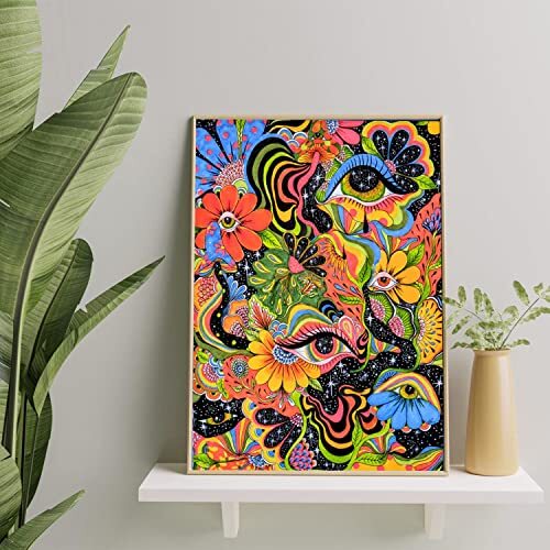 Trippy Diamond Art Painting Kits - Full Drill Diamond Dots Paintings for Begi... | eBay