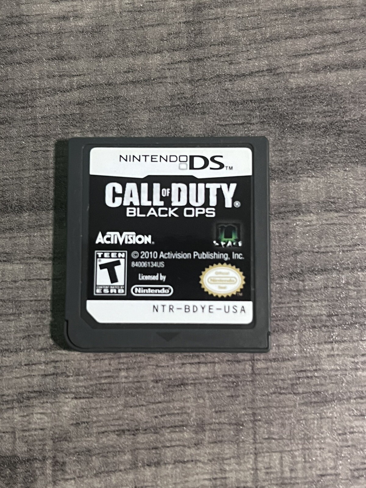 Call of Duty Black Ops (Nintendo DS, 2010) Game Cartridge Only ...