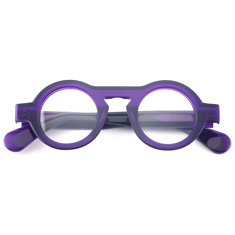 Deluxe Japanese style Thick Acetate Eyeglass Frames Large Spectacles ...