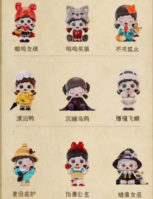 TNTSPACE Baby Zoraa An unspeakable secret Series Confirmed Blind Box ...