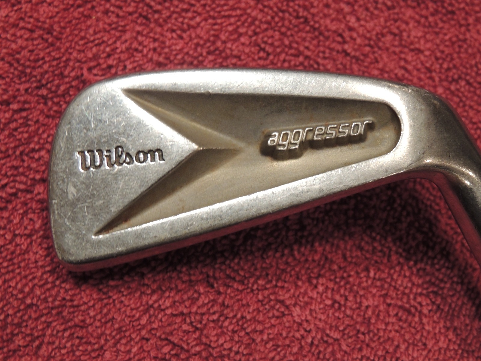 Wilson Aggressor 6 Iron. Reg Flex Steel Shaft. (RH). Good Cond. | eBay