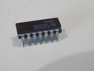 TI SNJ5432J 5432/BCB OR Gate 4-Element 2-IN Bipolar CDIP IC 5962-01-194 ...