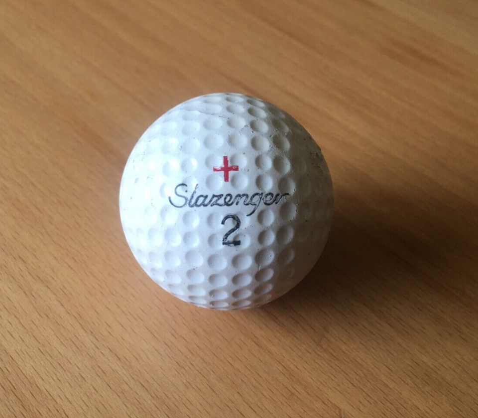RETRO/VINTAGE SLAZENGER GOLF BALL | eBay UK