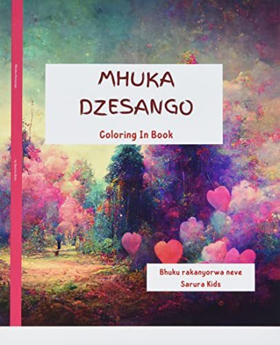 Sarura Kids Mhuka Dzesango Coloring In Book (Paperback) 9798211691735 ...