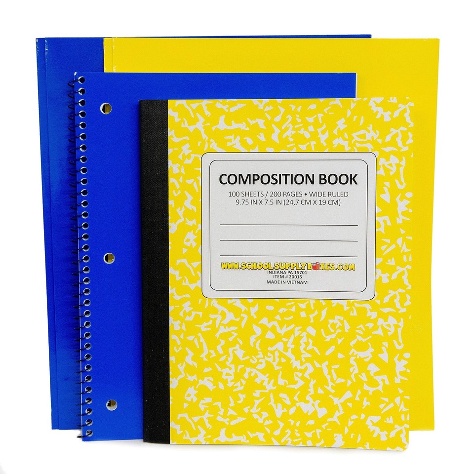 Back to School Supply Box Grades K-5 - - 32 Piece School Supplies Kit ...