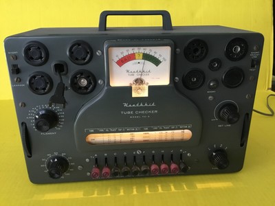 VINTAGE HEATHKIT TUBE CHECKER MODEL TC-3 | eBay