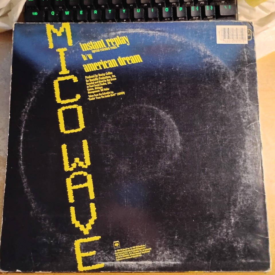 MICO WAVE - INSTANT REPLAY 12" VG+ WAX ELECTRO SYNTH FUNK DISCO 1987 ...