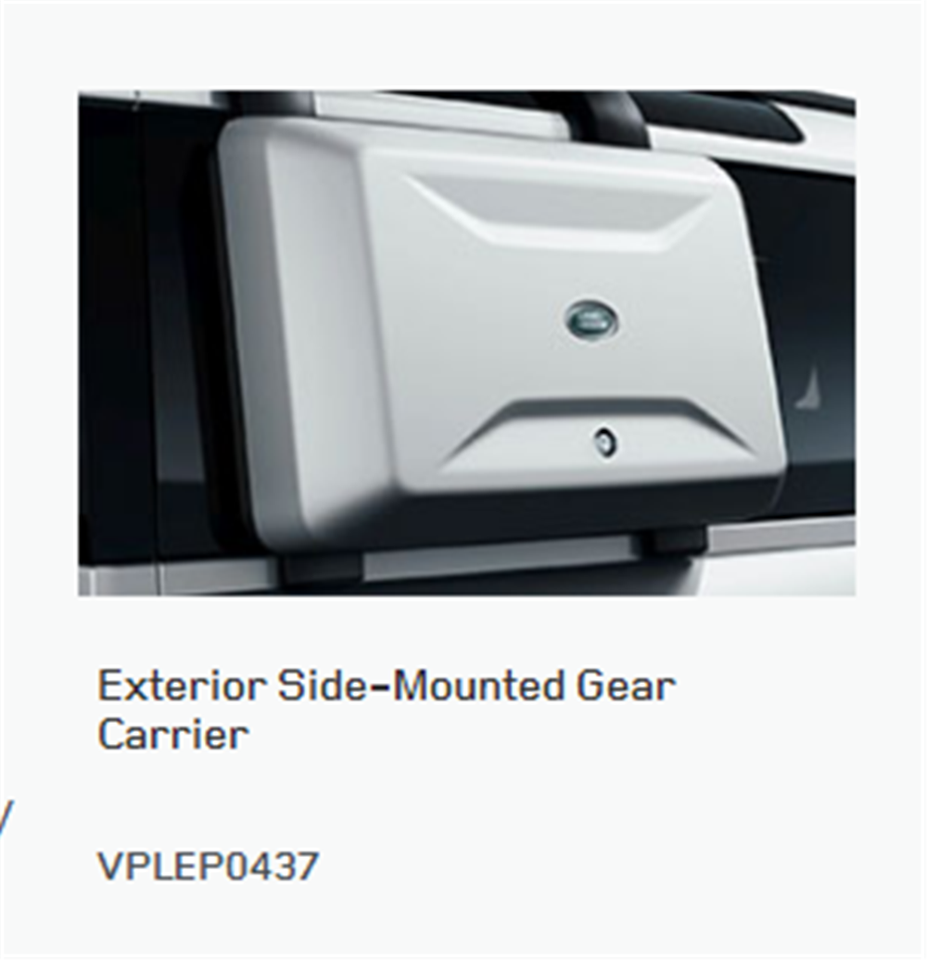 Fits For Land Rover Defender 2020 2021 22 Exterior Side Mounted Gear ...