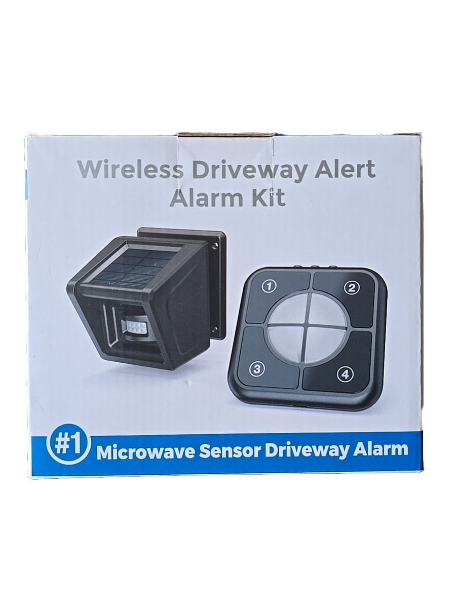 Exterior Wireless Driveway Motion Sensors Buy 1/4 Mile Long Range
