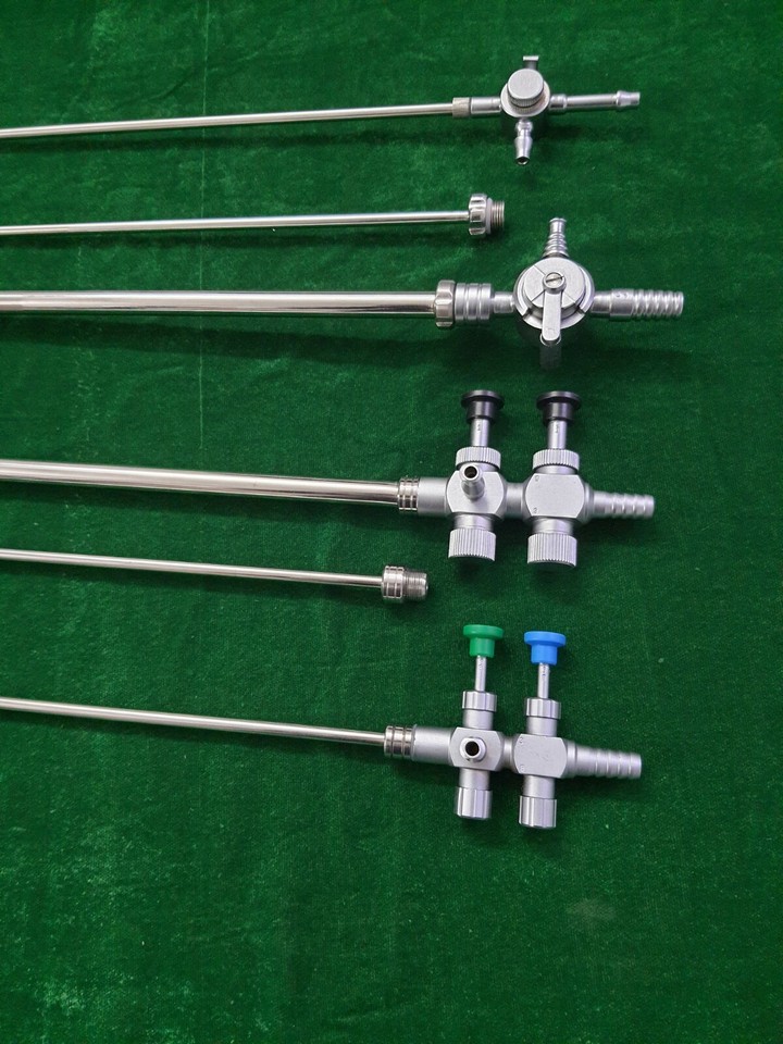 4pc Laparoscopic Suction Irrigation 10-5mmx330mm Endoscopy Surgical ...