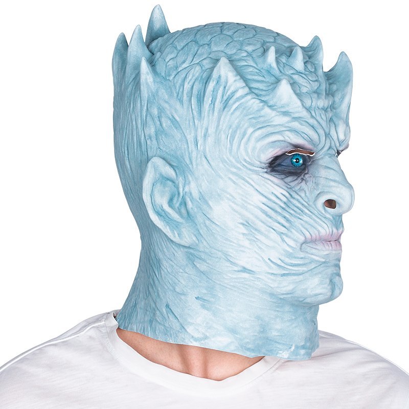 White Walker Mask Game of Thrones Halloween Zombie NIGHT'S KING Cosplay ...