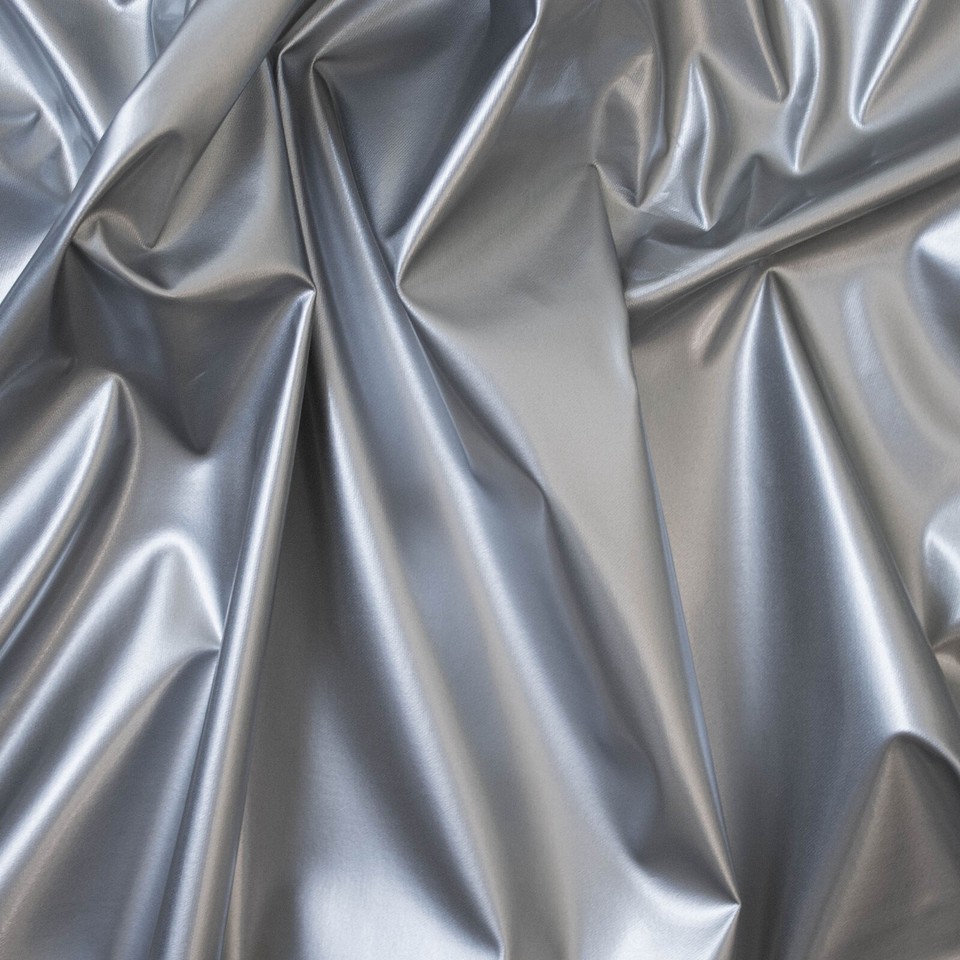 PVC Shiny Stretch Fabric - 1 Way Natural Stretch - PU Coated - width ...