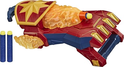 NERF Power Moves Marvel Avengers Captain Marvel Photon Blast Gauntlet ...