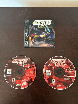 Armored Core: Master of Arena (Sony PlayStation 1, 2000) Disc’s And ...