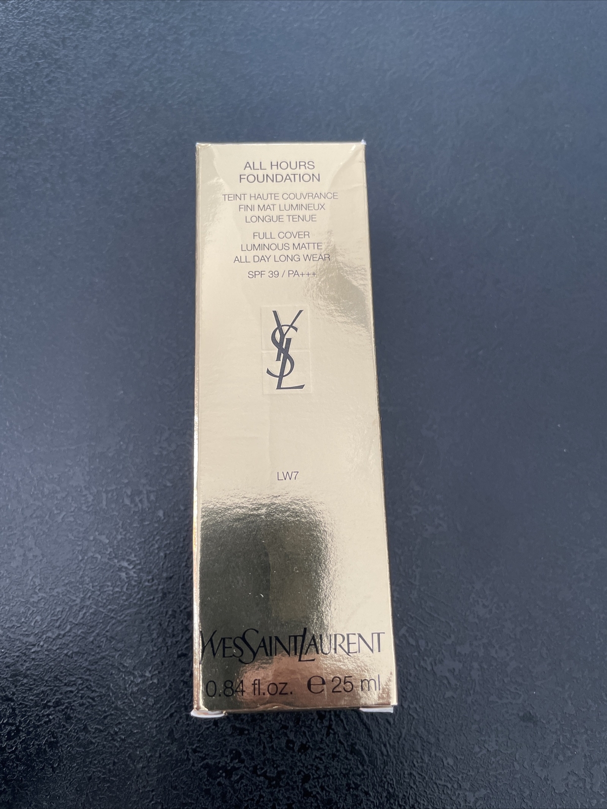 YVES SAINT LAURENT All Hours - Fluid foundation N. LW7 | eBay.de