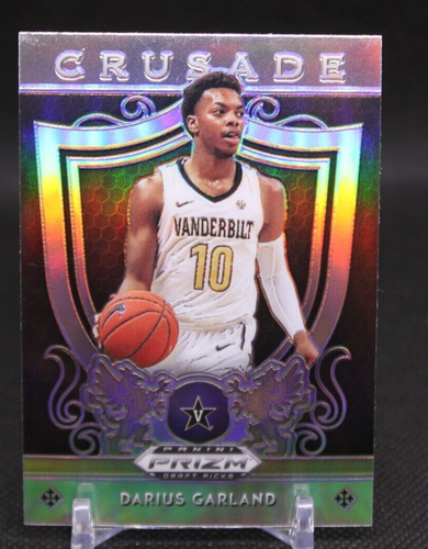 Darius Garland 2019-20 Panini Prizm Draft Picks Silver Crusade Rookie ...