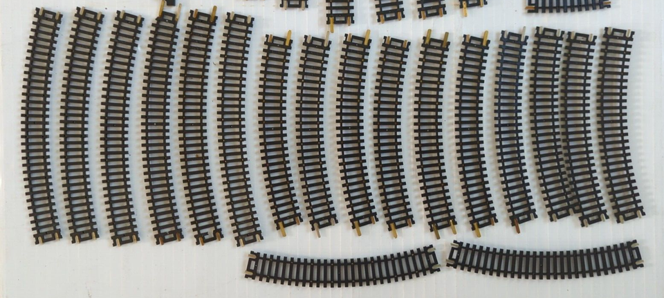 Atlas HO Scale Train Track Straight Curve Assorted Lot Switches And ...