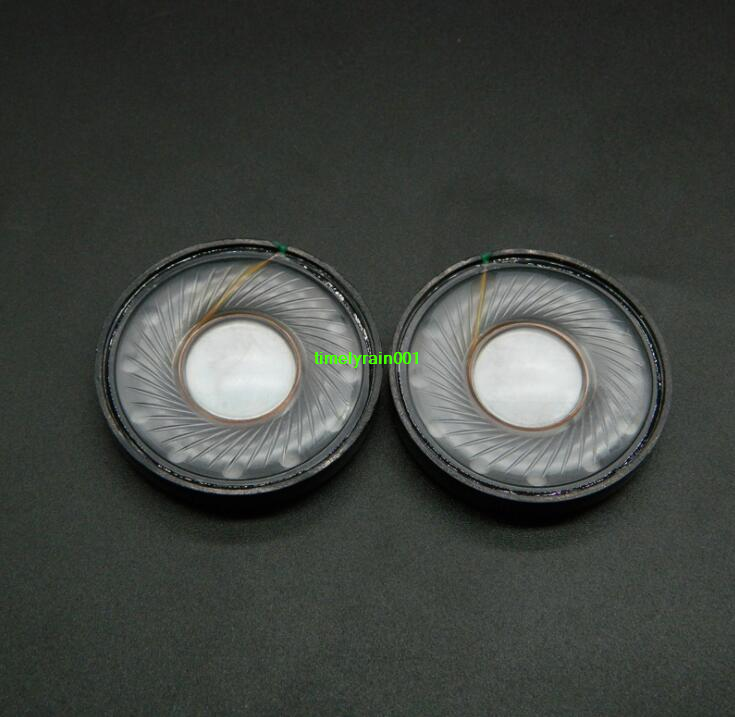 2pcs 0.25W 32ohm 40mm Headset headphone speaker Head-mounted subwoofer ...