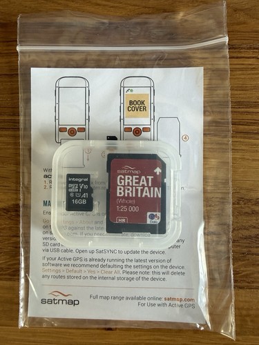 Satmap Map Card - OS Great Britain Whole 1:25K For Active 20 GPS Device ...