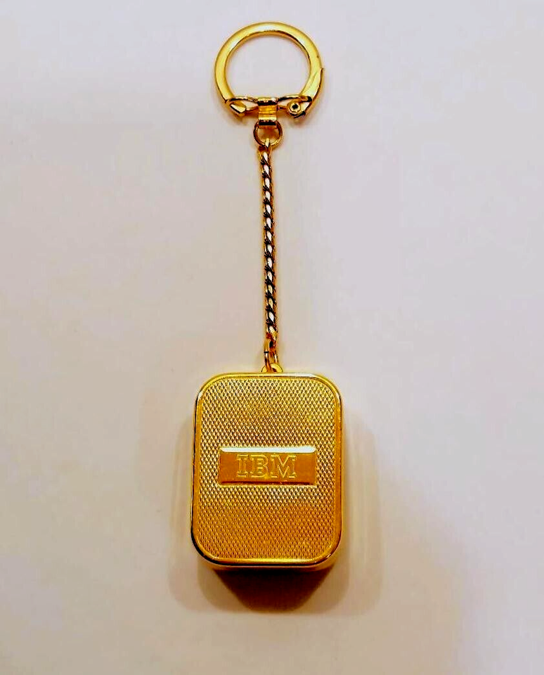 Vintage IBM Miniature Reuge Ste-Croix Music Box Key Fob Collectible | eBay