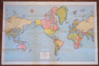 World Maps - Rand Mcnally World Map