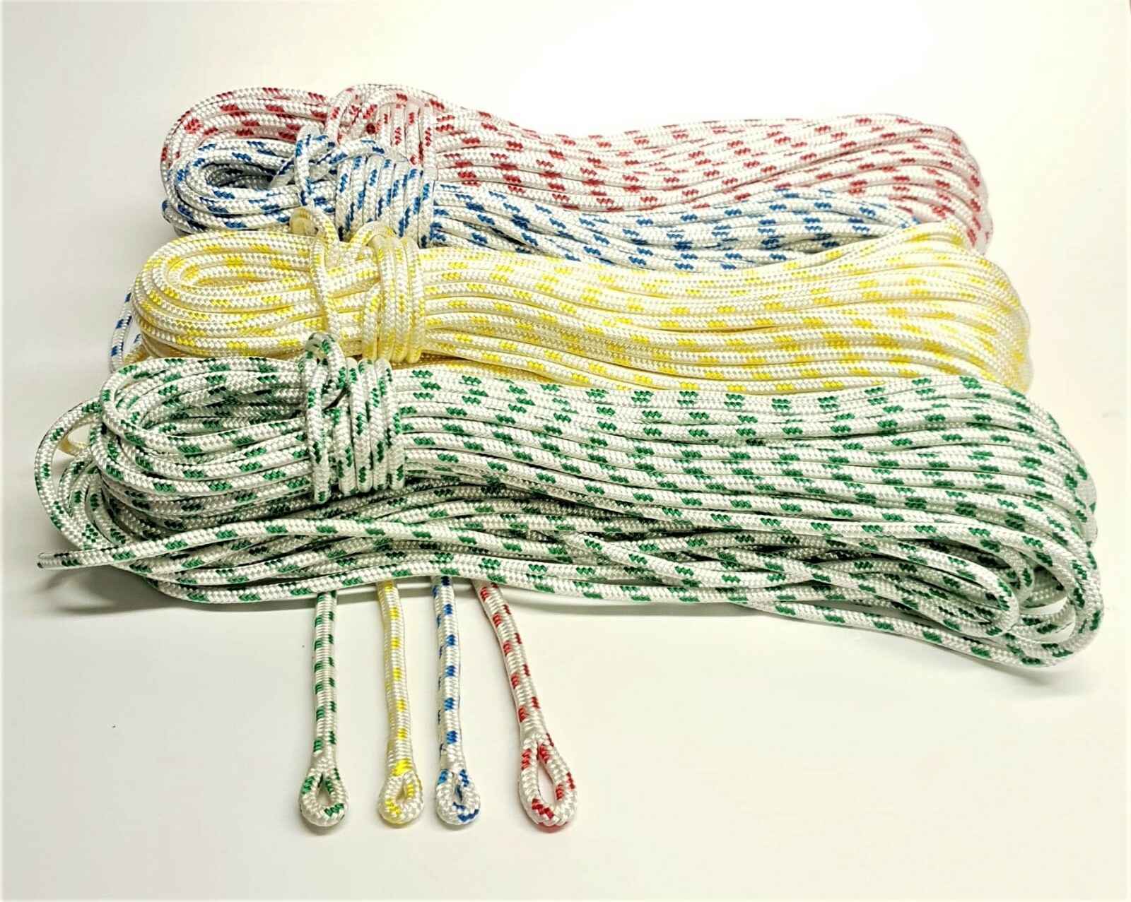 6mm Polyester Braid on Braid halyard yacht Ropes Spliced marine boat ...