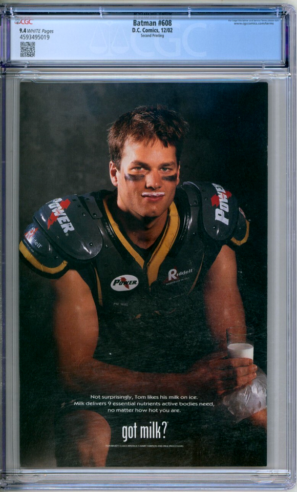 Batman 608 CGC Graded 9.4 NM 2nd Print Jim Lee DC Comics 2003 | eBay