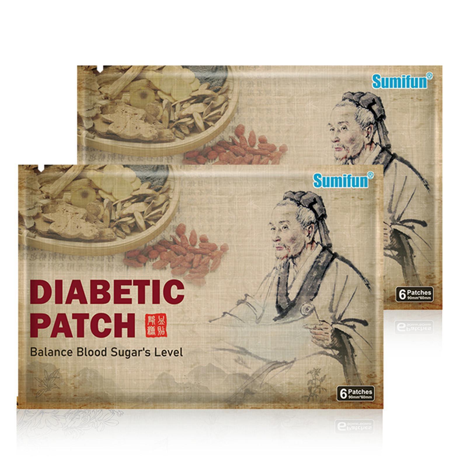 12 Pcs/2Bag Diabetes Plasters Herbs Diabetes Patch Diabetes Pads | eBay ...