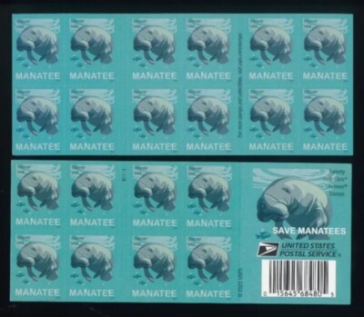 United States Save Manatees Forever Postage Stamp #5851 MNH Full ...